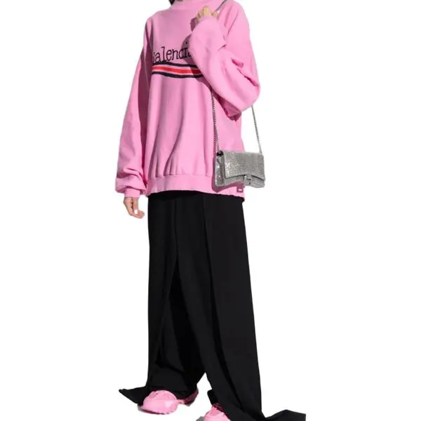 Balenciaga Fw23 Logo Sweater 'pink
