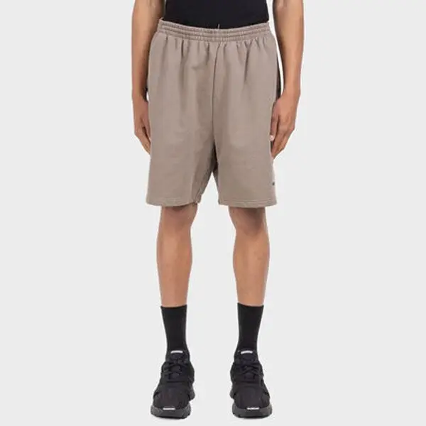 Balenciaga Cotton Sweat Shorts - Dark Grey