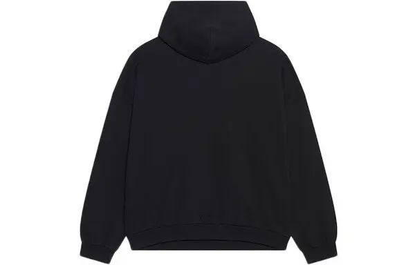Balenciaga X The Simpsons Cotton Hoodie - Black