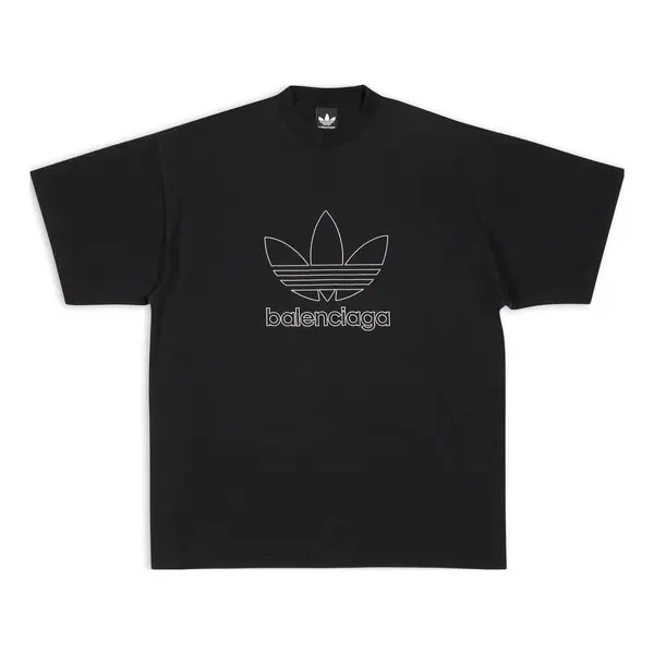 Balenciaga X Adidas Trefoil T-shirt - Black/white