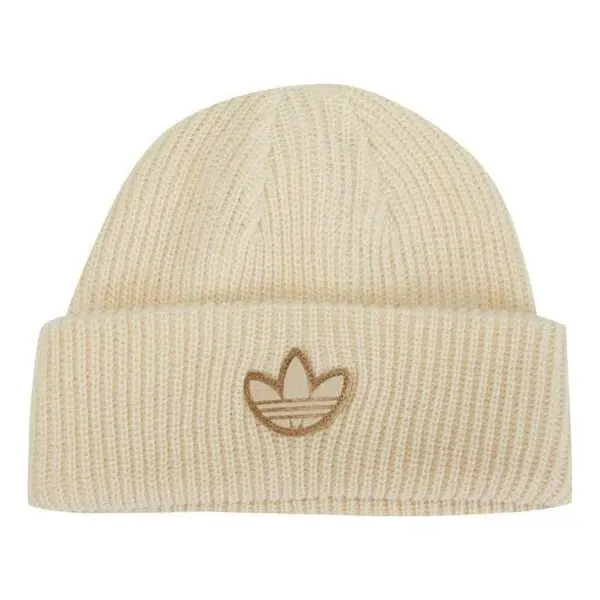 Adidas Ribbed Beanie - Beige