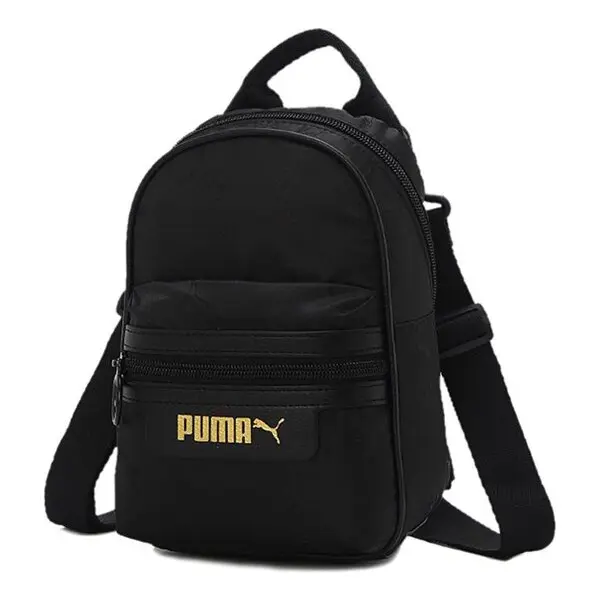 PUMA Classics Minime Backpack - Black/gold