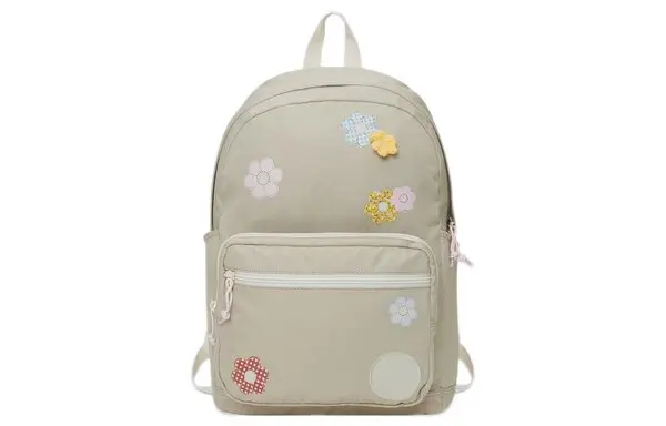 CONVERSE Flora Backpack - Beige/white/yellow