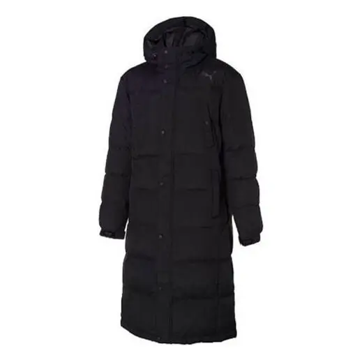 PUMA Hooded Down Jacket - Black
