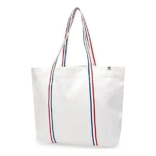CONVERSE Premium Canvas Tote Bag - White