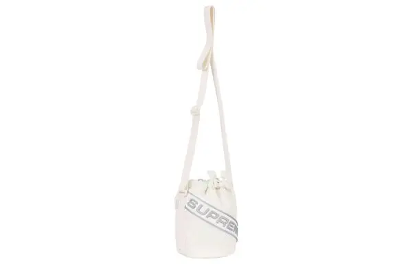 Supreme Small Cinch Pouch - White