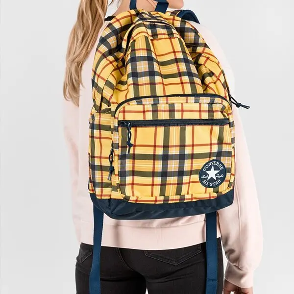CONVERSE Go 2 Plaid Backpack