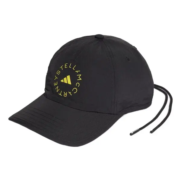 Adidas X Stella Mccartney Cap 'black Yellow - Black/yellow