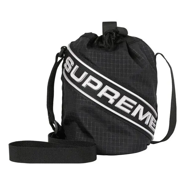 Supreme Small Cinch Pouch - Black