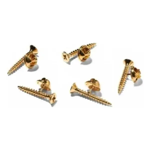 Supreme Screw Pin - Gold