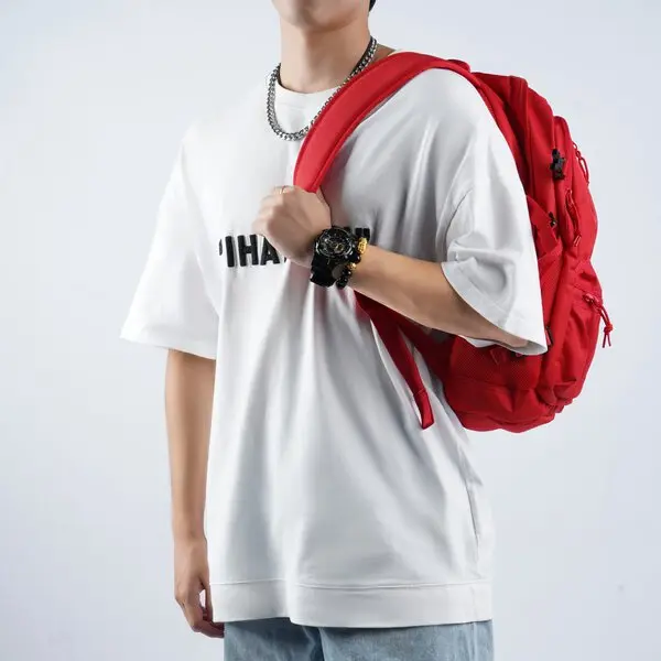 CONVERSE Straight Edge Backpack - Red