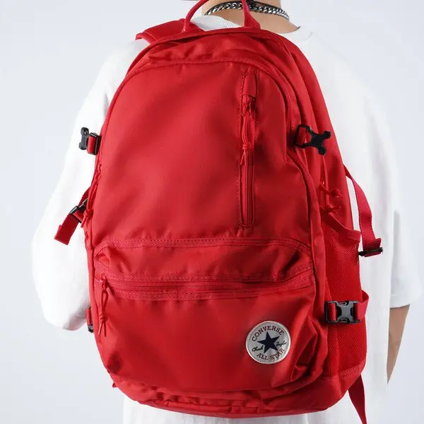 CONVERSE Straight Edge Backpack - Red