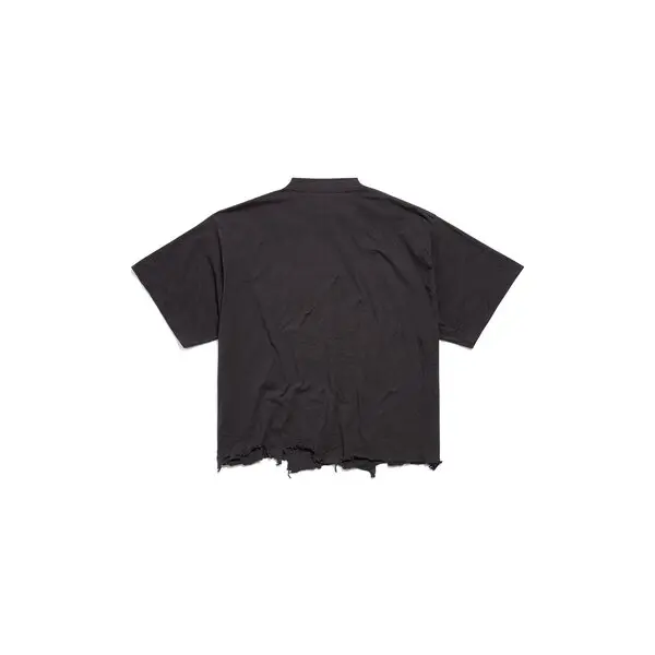 Balenciaga Loop Sports Icon Cropped T-shirt