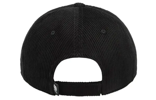 NEW BALANCE Corduroy Cap With Wordmark Logo - Black