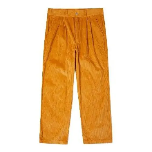 CONVERSE Corduroy Double Pleat Chino Pant Asia Sizing - Orange