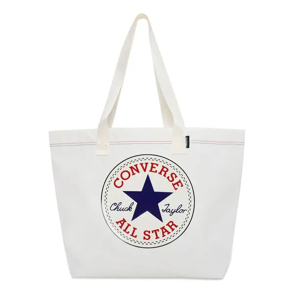 CONVERSE Graphic Tote Bag - Egret