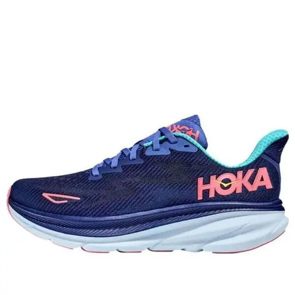 Hoka One One Clifton 9 Athletic Shoes - Bellwether Blue/ceramic