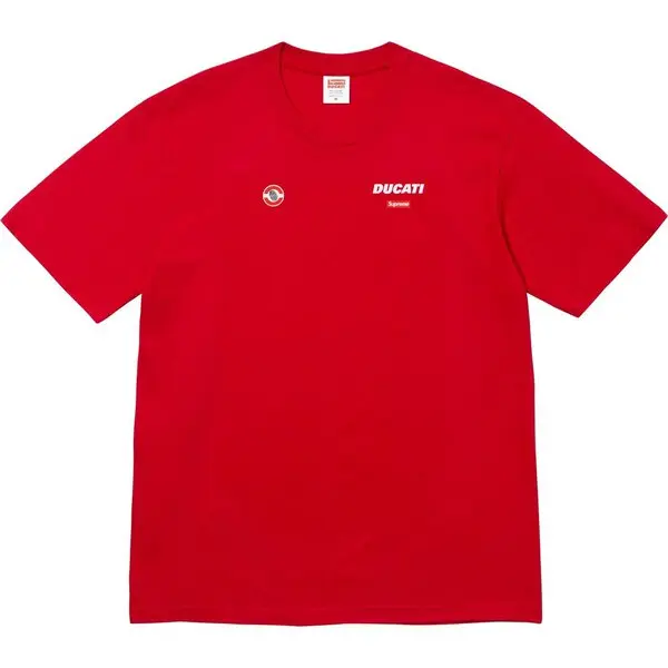 Supreme X Ducati Logo T-shirt - Red