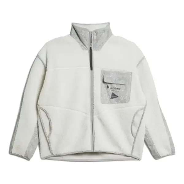 Adidas X And Wander Fleece Jacket Asia Sizing - White