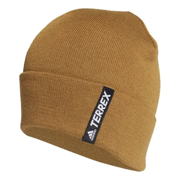 Adidas Primegreen Ribbed Beanie - Tan