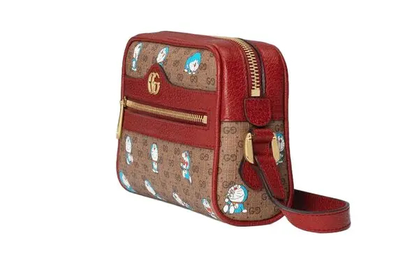 Gucci X Doraemon Mini Bag 'ebony Beige