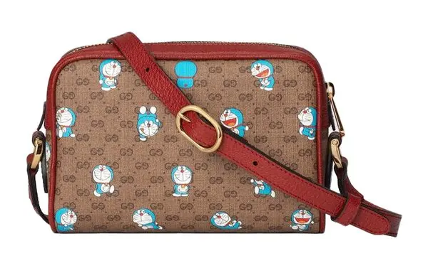 Gucci X Doraemon Mini Bag 'ebony Beige
