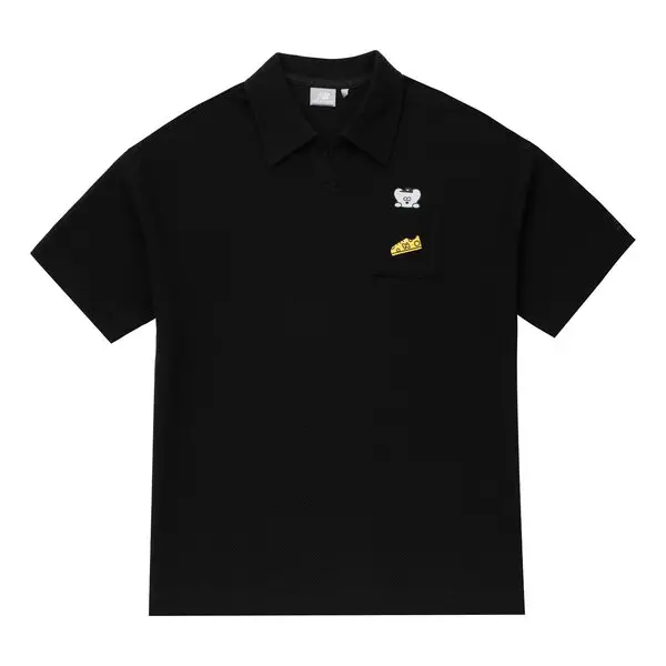 NEW BALANCE X Seiji Andy Polo Tee - Black/white/yellow