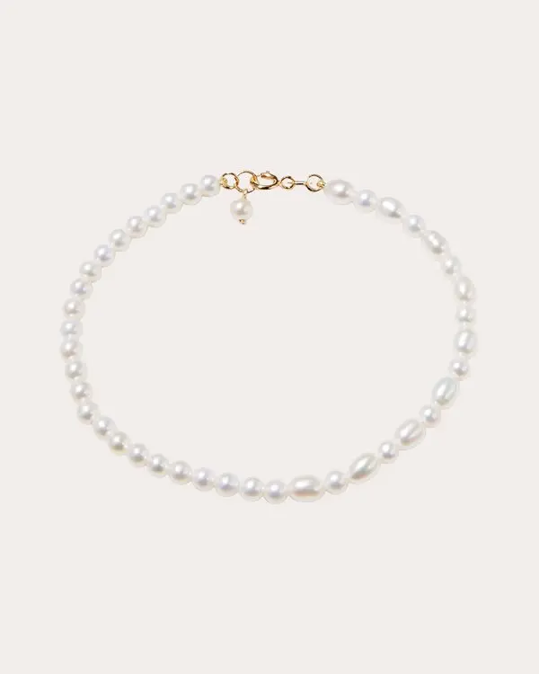 POPPY FINCH Freshwater Pearl Mixed Strand Bracelet In 14k Yellow - Gold