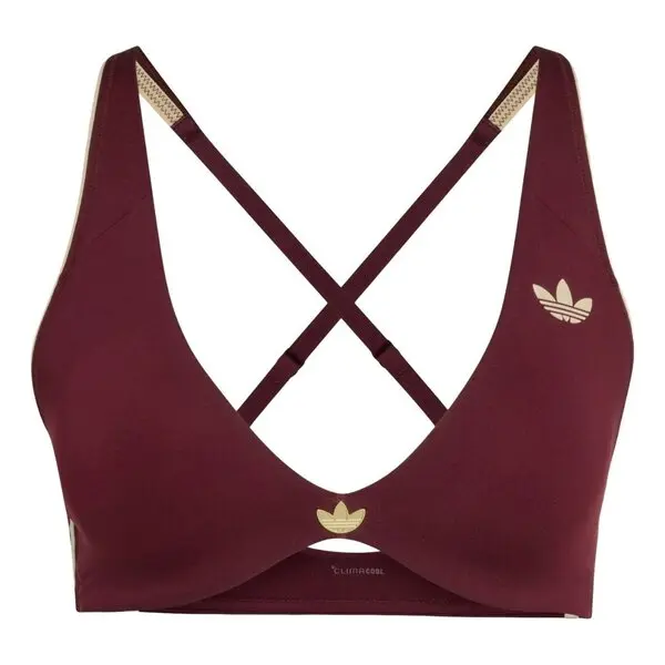 Adidas Light Support Bra Asia Sizing - Maroon