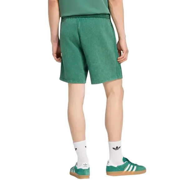 Adidas Trefoil Essentials Fleece Shorts - Collegiate Green