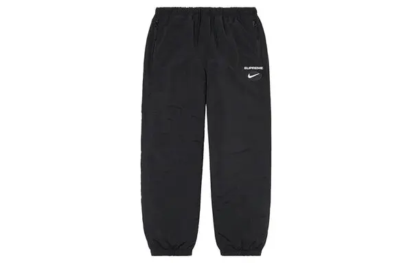 Supreme X Nike Jewel Reversible Ripstop Pants 'black Grey Red