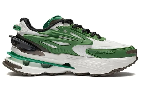 LI-NING Countflow Xingshan "wu Xing" Athletic Sneakers - Black/white/green