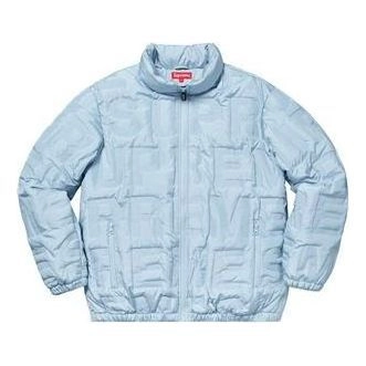 Supreme Bonded Logo Puffy Jacket - Teal