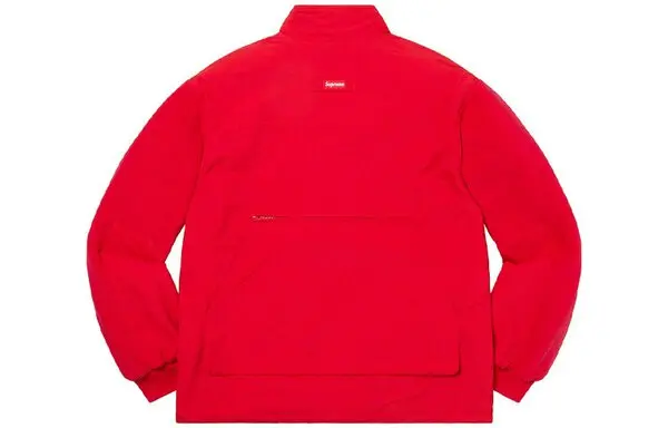 Supreme Fw19 Upland Fleece Jacket - Red