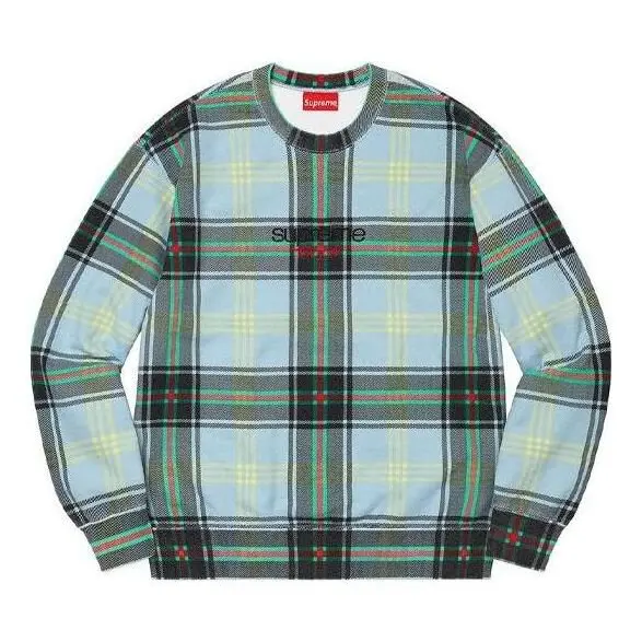 Supreme Plaid Crewneck - Multi-color