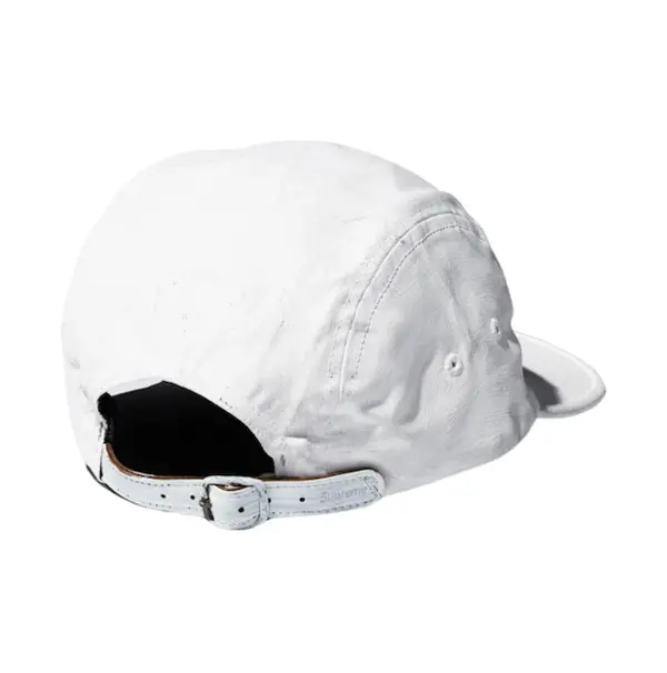 Supreme X Mm6 Maison Margiela Painted Camp Cap - White