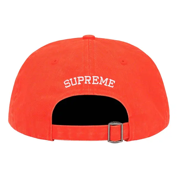 Supreme Pigment Print S Logo 6-panel 'orange White
