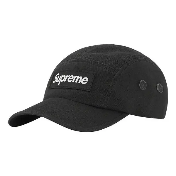 Supreme Military Camp Cap 'black White