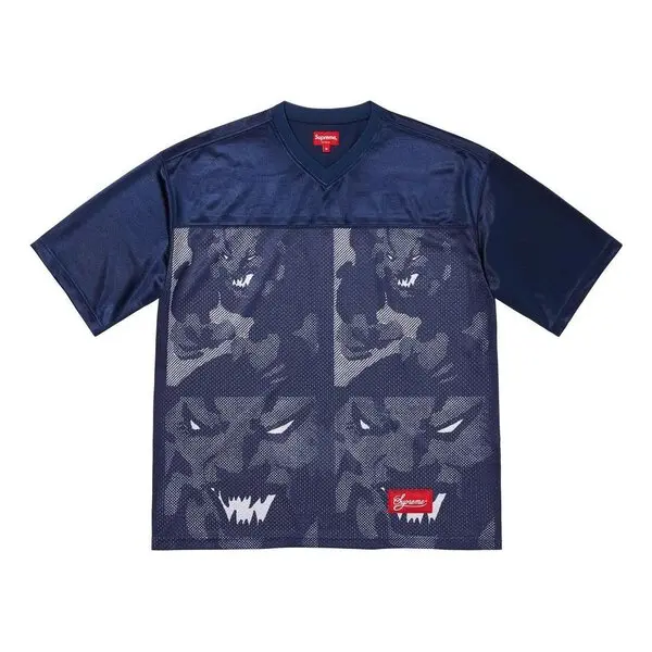 Supreme Ss23 Week9 Ronin Football Jersey - Navy