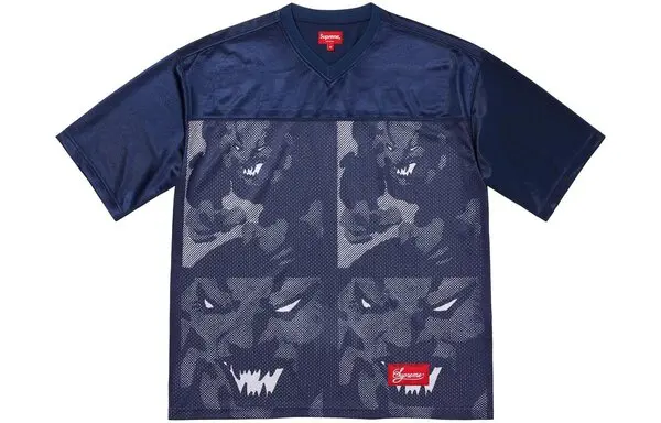 Supreme Ss23 Week9 Ronin Football Jersey - Navy