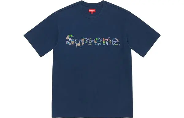 Supreme Ss23 Week12 Animal Kingdom T-shirt