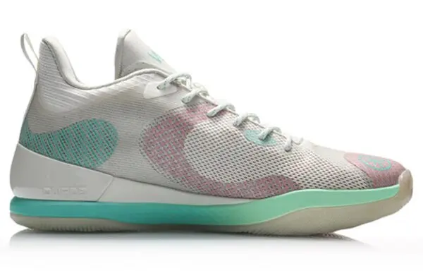 LI-NING Way Of Wade "smoke White Green" Sneakers