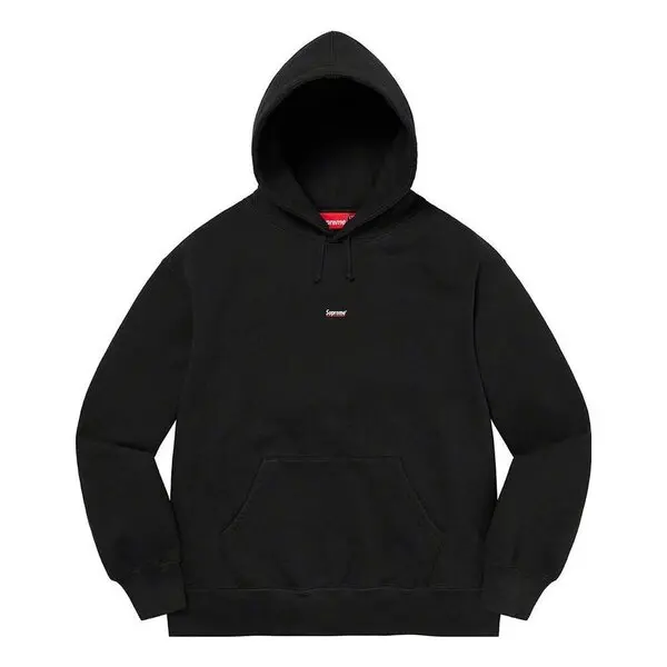 Supreme Underline Hooded Sweatshirt - Black/white