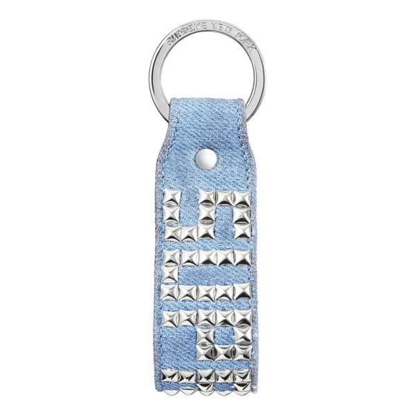 Supreme X Hollywood Trading Company Studded Keychain - Teal