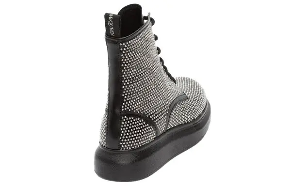 Alexander McQueen Hybrid Lace Up Boot