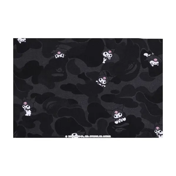 A BATHING APE X Kuromi Camo Full Zip Hoodie - Black