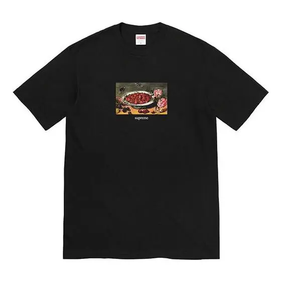 Supreme Strawberries T-shirt - Black