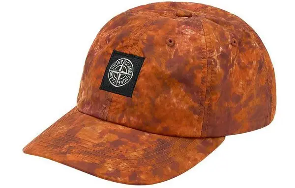 Supreme X Stone Island Nylon 6-panel Cap