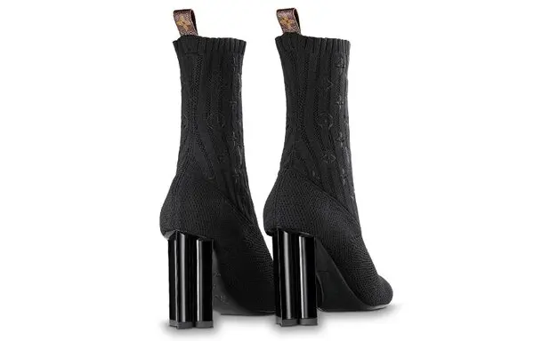 LOUIS VUITTON Silhouette Ankle Boots