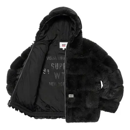 Supreme X Wtaps Faux Fur Hooded Jacket